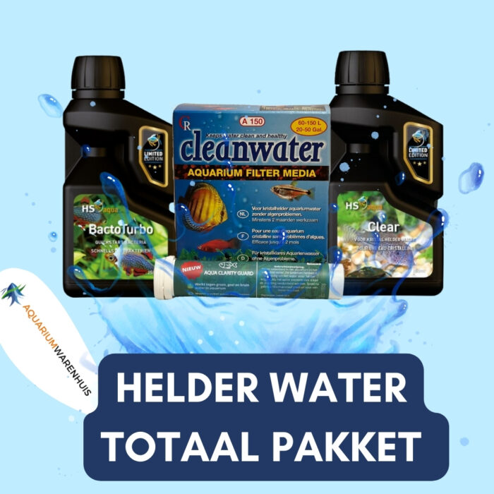 Helder Water Totaal Pakket | Aquariumwarenhuis